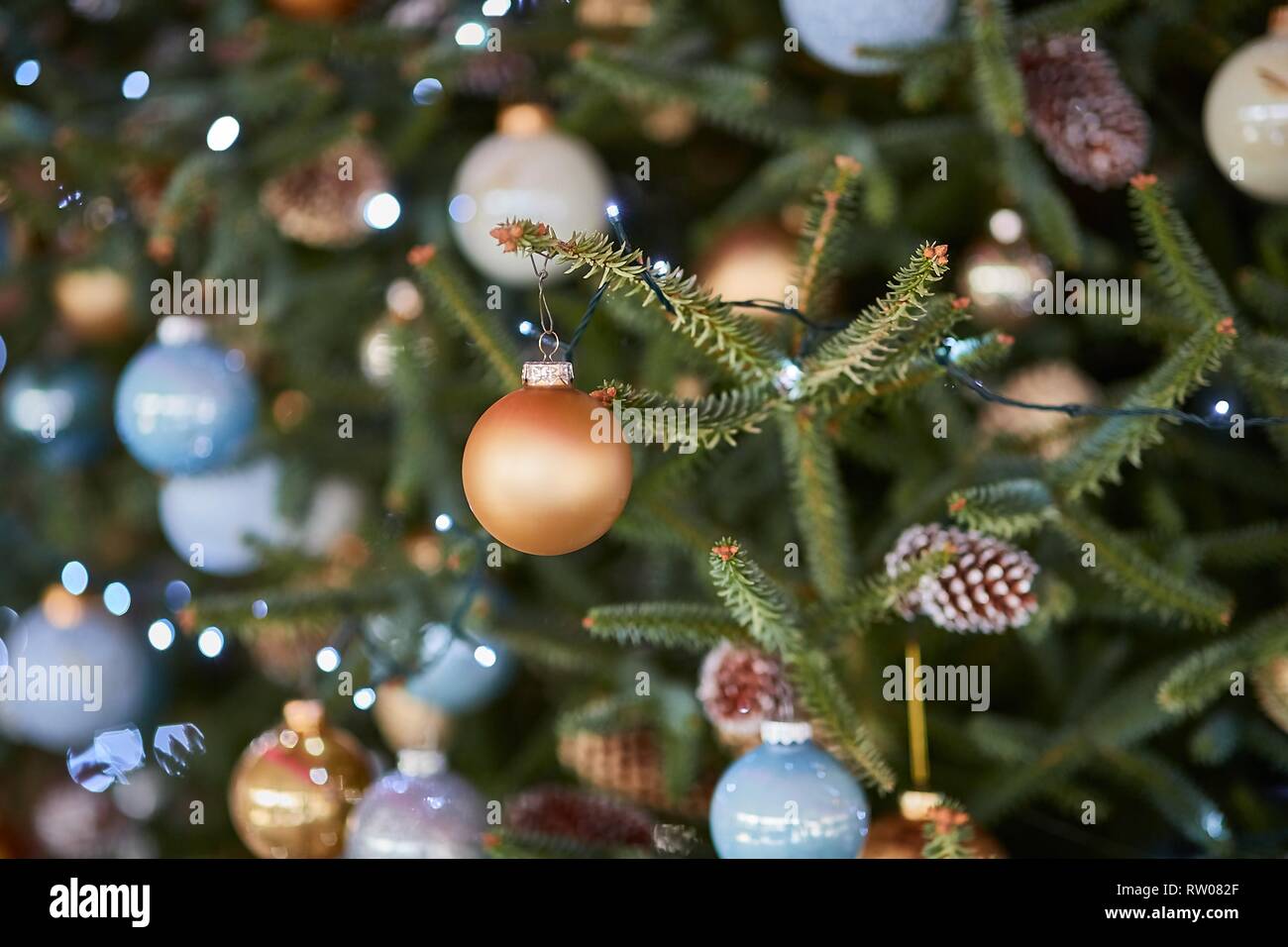 Christmas Tree Decoration Stock Photo - Alamy