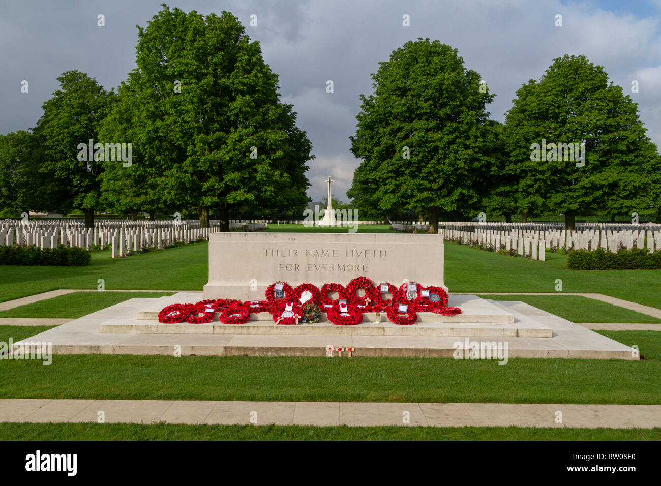 The Stone of Remembrance with "Their Name Liveth For Evermore ...