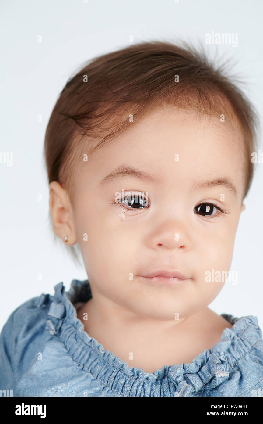 Sad baby face hi-res stock photography and images - Alamy