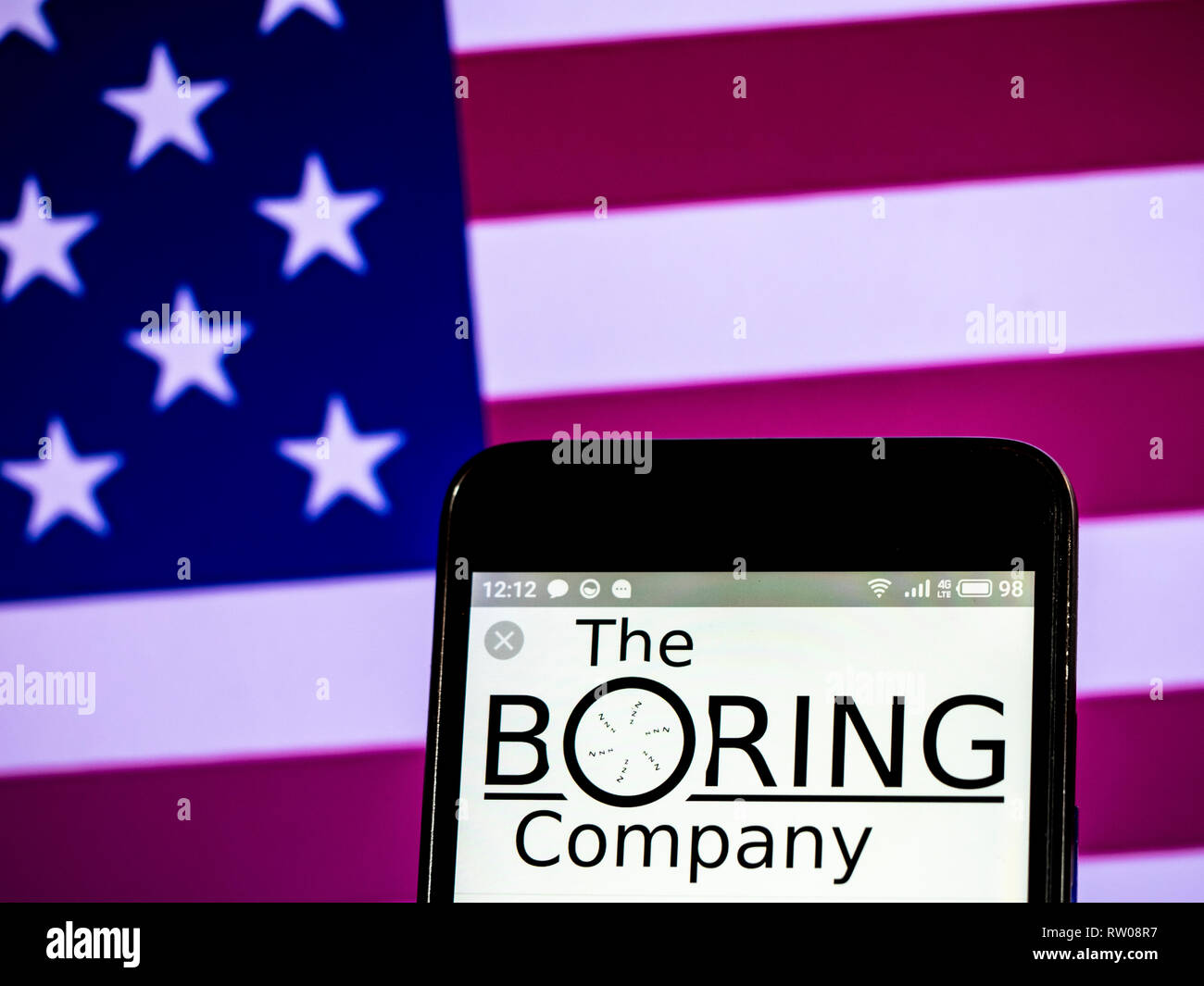 The Boring Company Logo High Resolution Stock Photography and Images ...