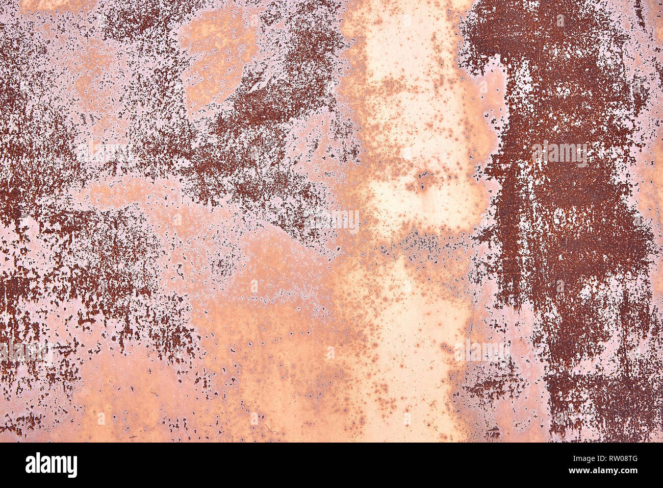 Old Distressed Brown Terracotta Copper Rusty Background with Rough ...