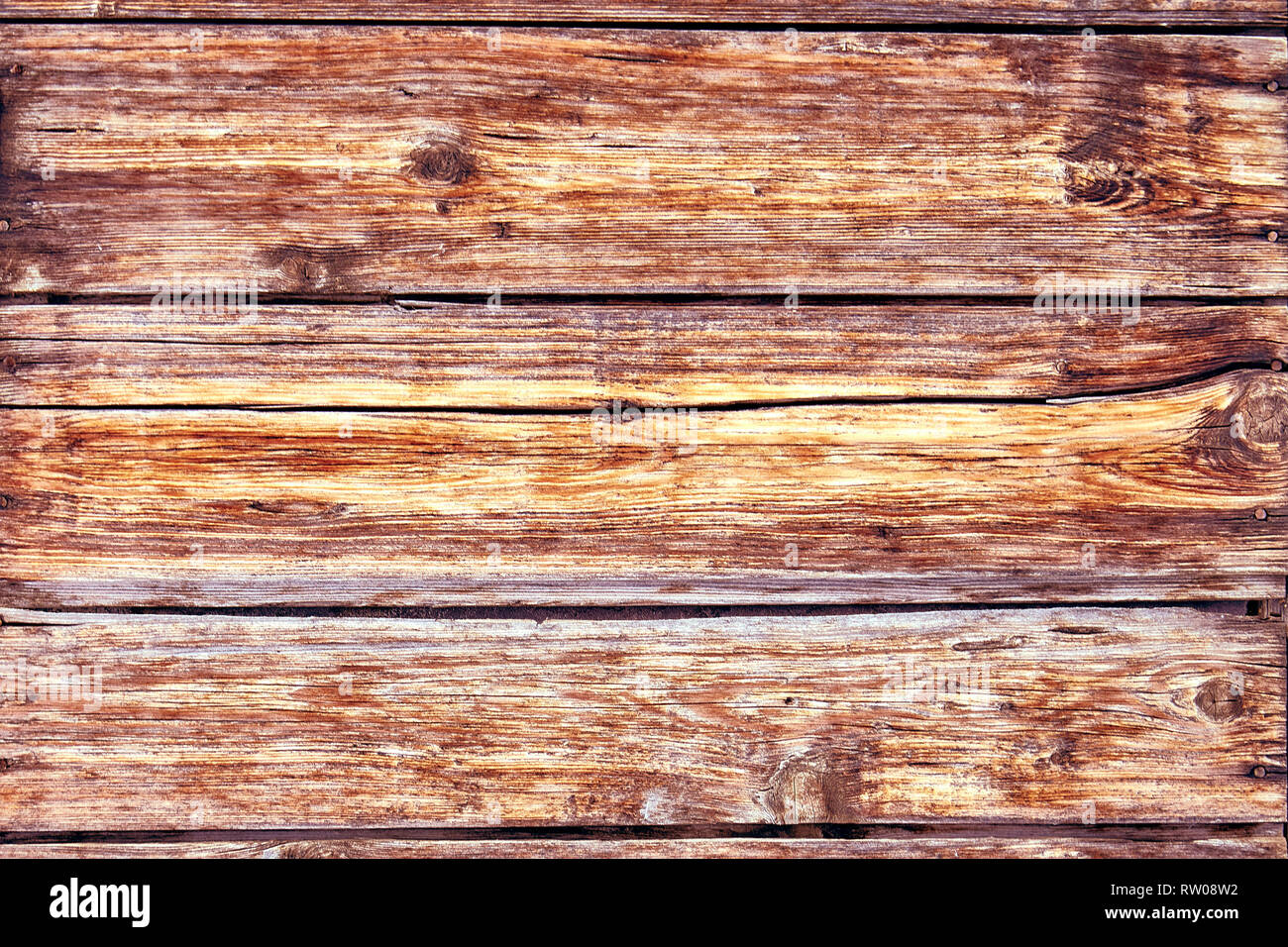 Old Distressed Brown Terracotta Copper Rusty Wooden Background with ...