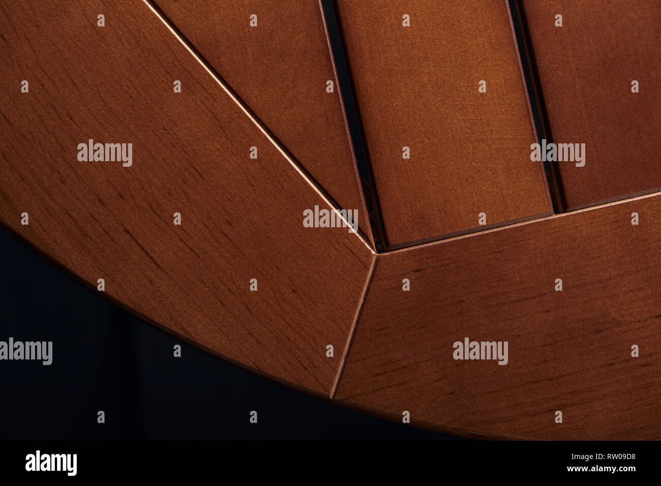 top view of wooden, empty, brown table with copy space Stock Photo - Alamy