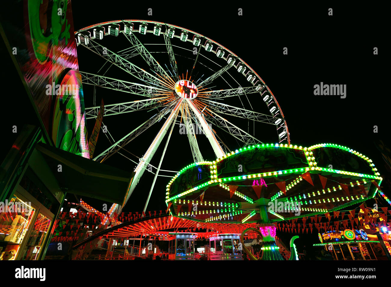 koningskermis – King's fair, Malieveld, The Hague, The Netherlands ...