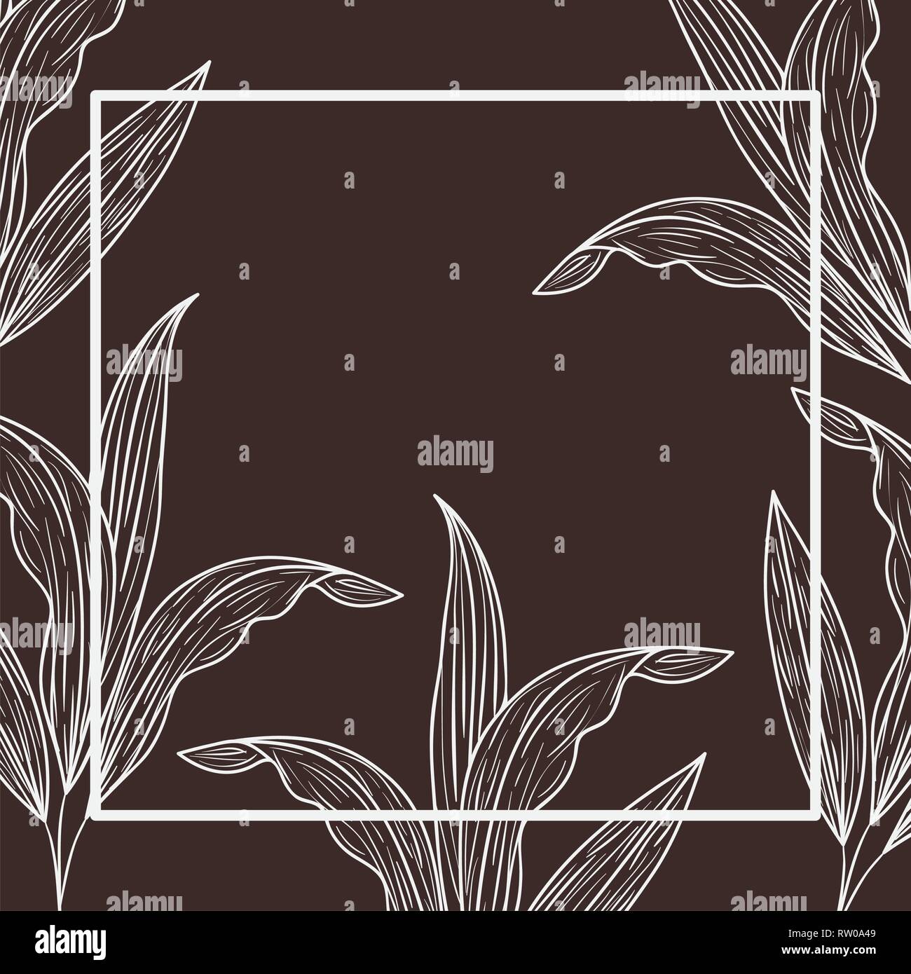 pattern flowers and leafs isolated icon Stock Vector Image & Art - Alamy