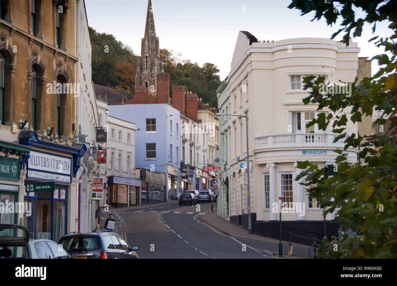 Malvern, the home of the spring which is the source of Malvern Water ...