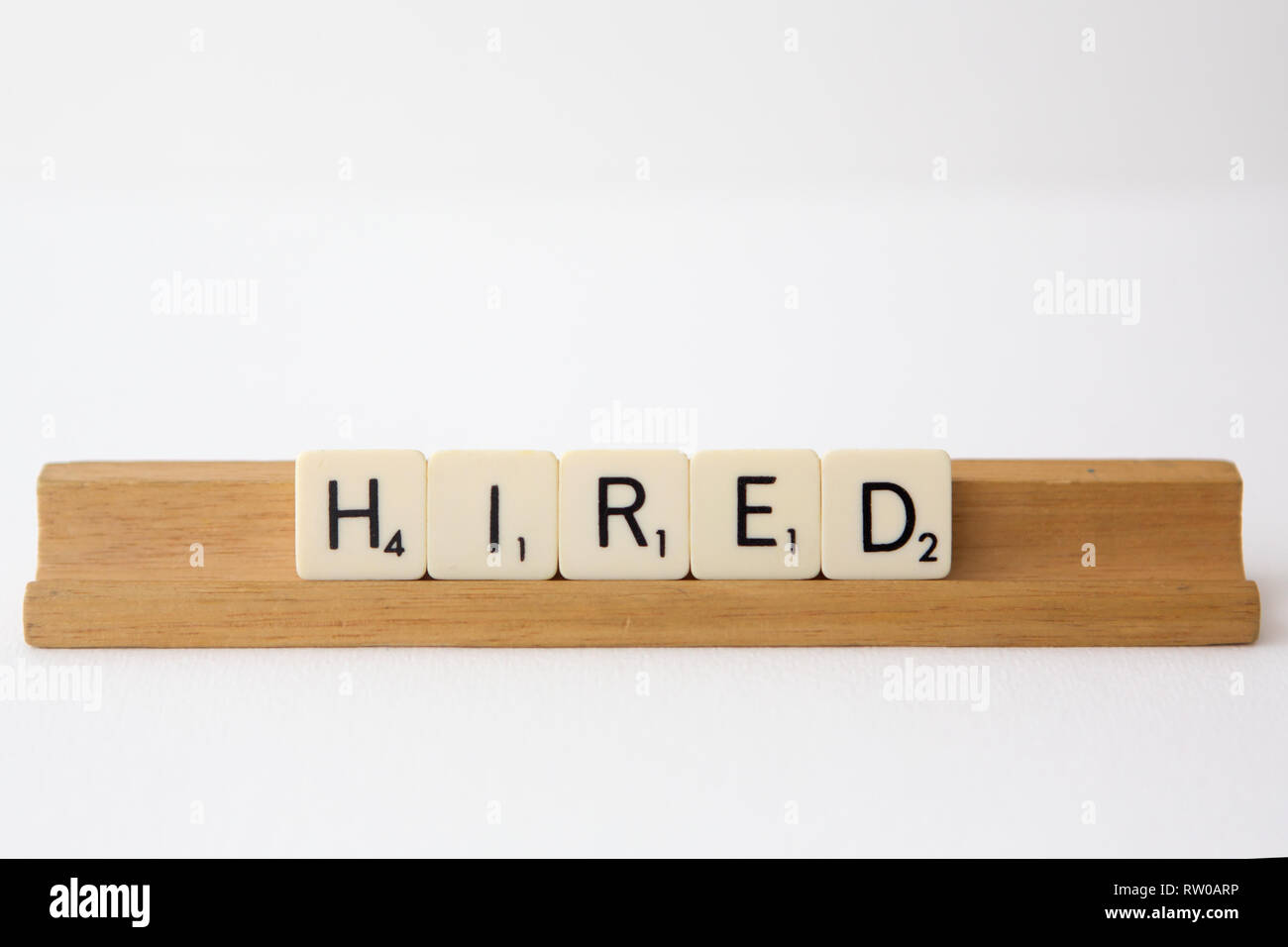 An employee hired hi-res stock photography and images - Alamy