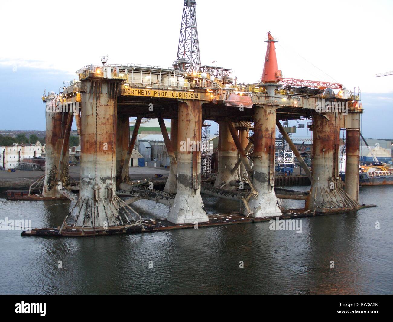 Northern Producer floating production installation, South Shields ...