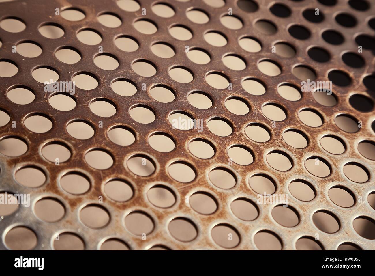 Hole Mesh Pattern Stock Photo - Alamy