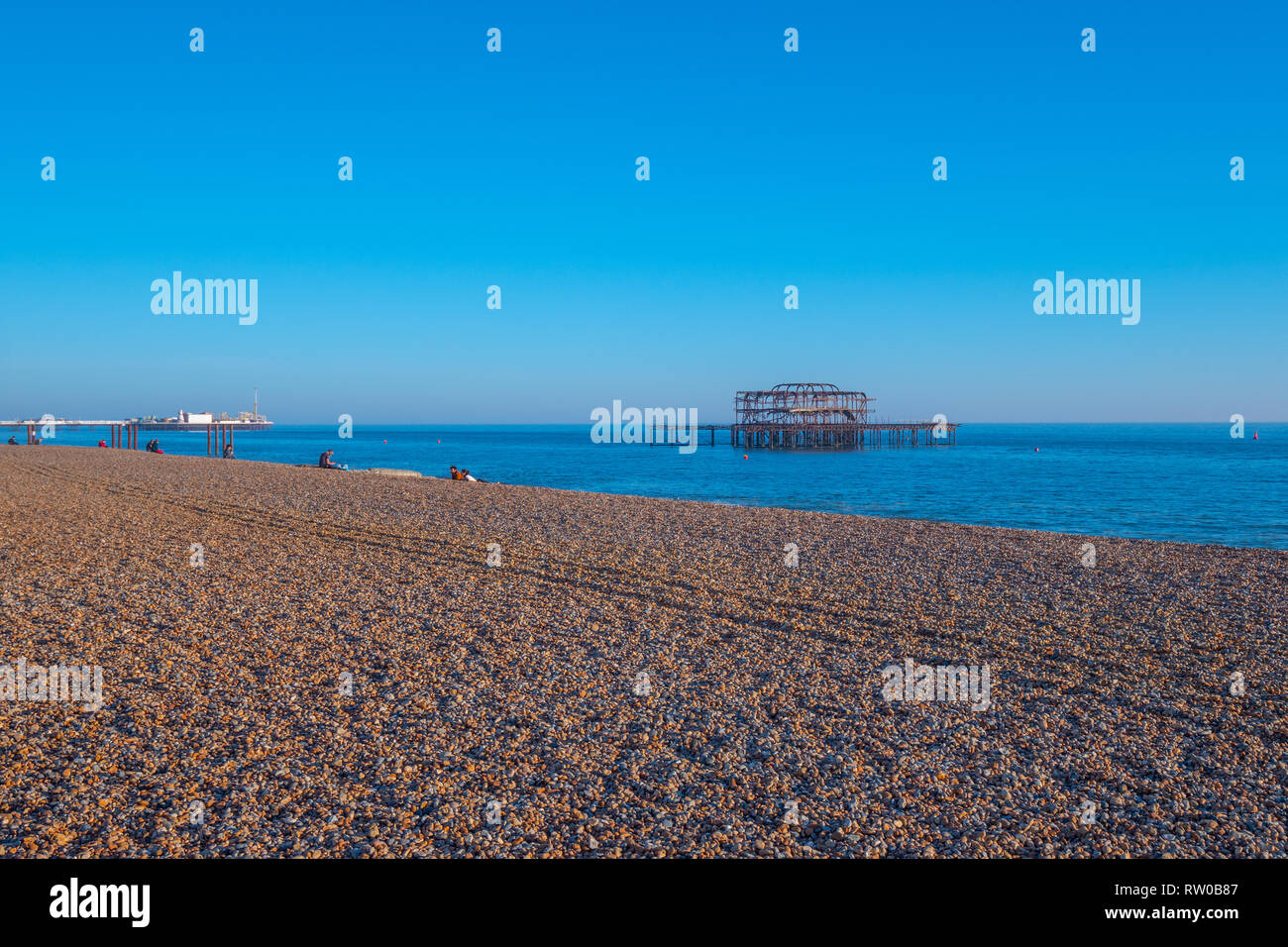 A aerial view brighton pier hi-res stock photography and images - Alamy