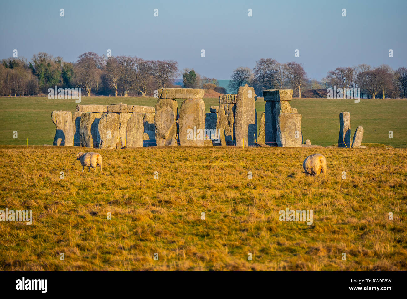 Stonehenge in England is a popular landmark Stock Photo - Alamy