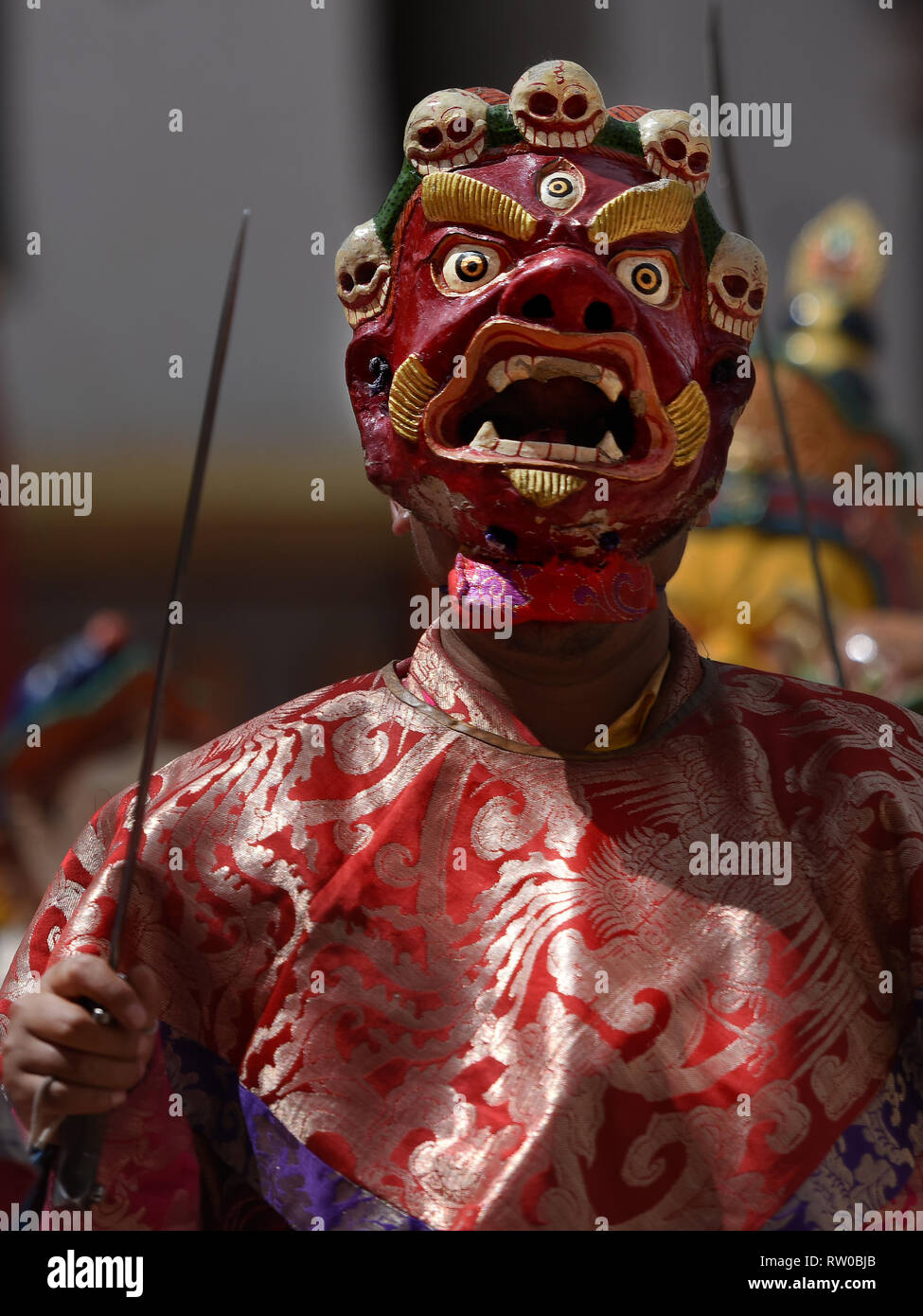 Red mahakala hi-res stock photography and images - Alamy