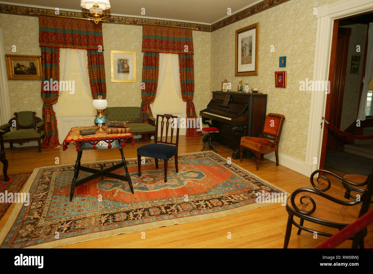 James A. Garfield National Historic Site at the President's home ...