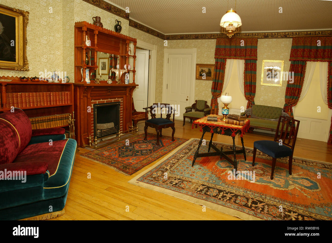 James A. Garfield National Historic Site at the President's home ...