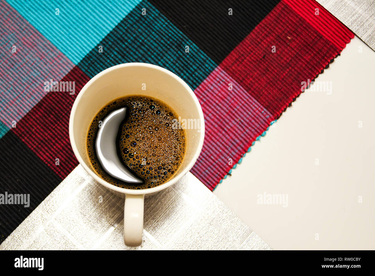 Coffee cup moon bubble hi-res stock photography and images - Alamy