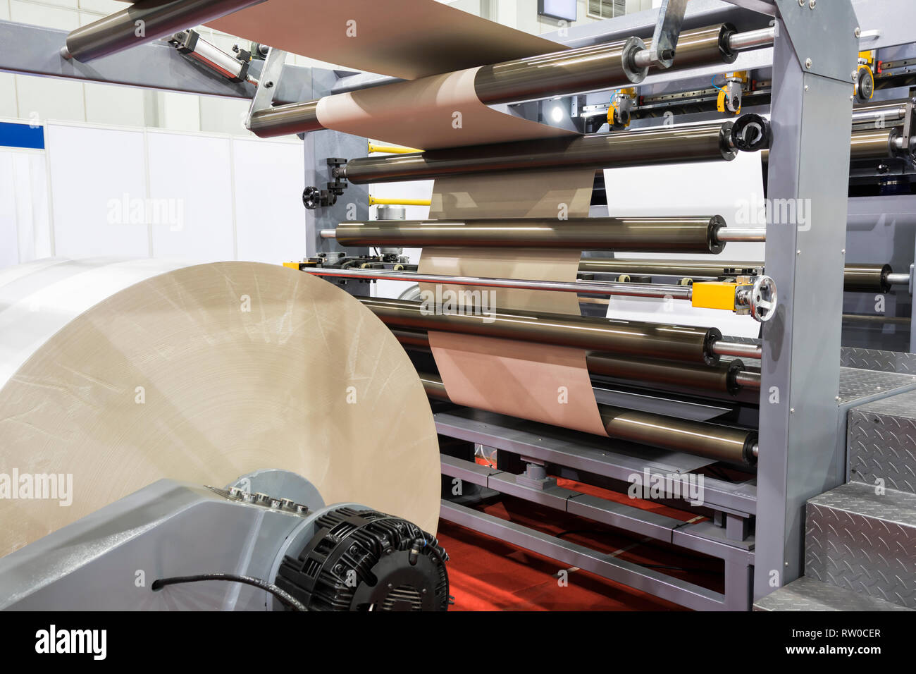 Newspaper rotary printing machine hi-res stock photography and images ...