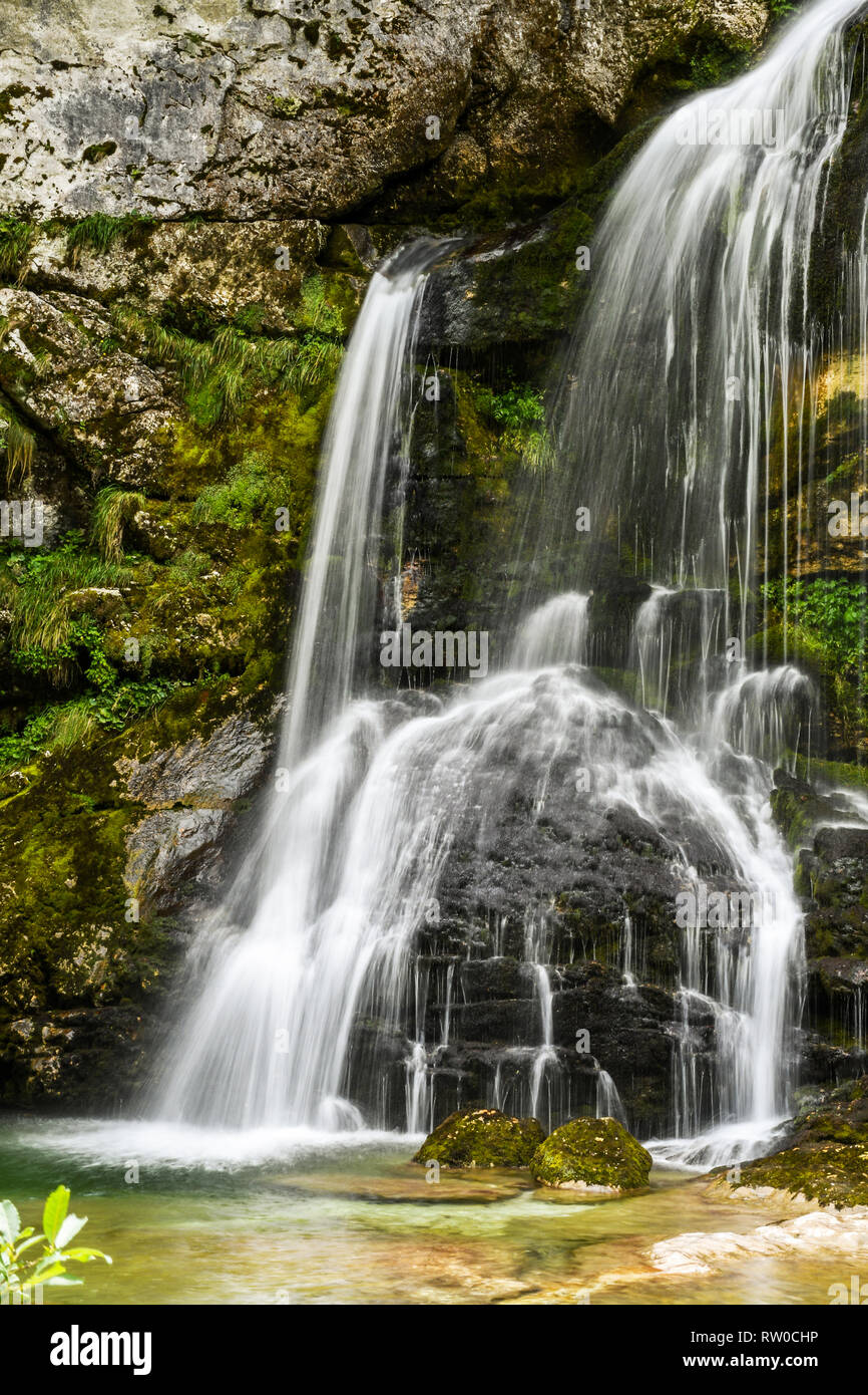 Small beautiful waterfall hi-res stock photography and images - Alamy
