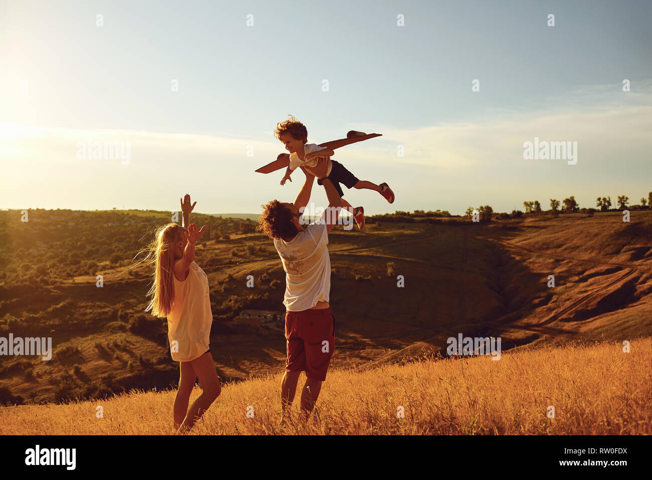 Family fun park summer hi-res stock photography and images - Alamy