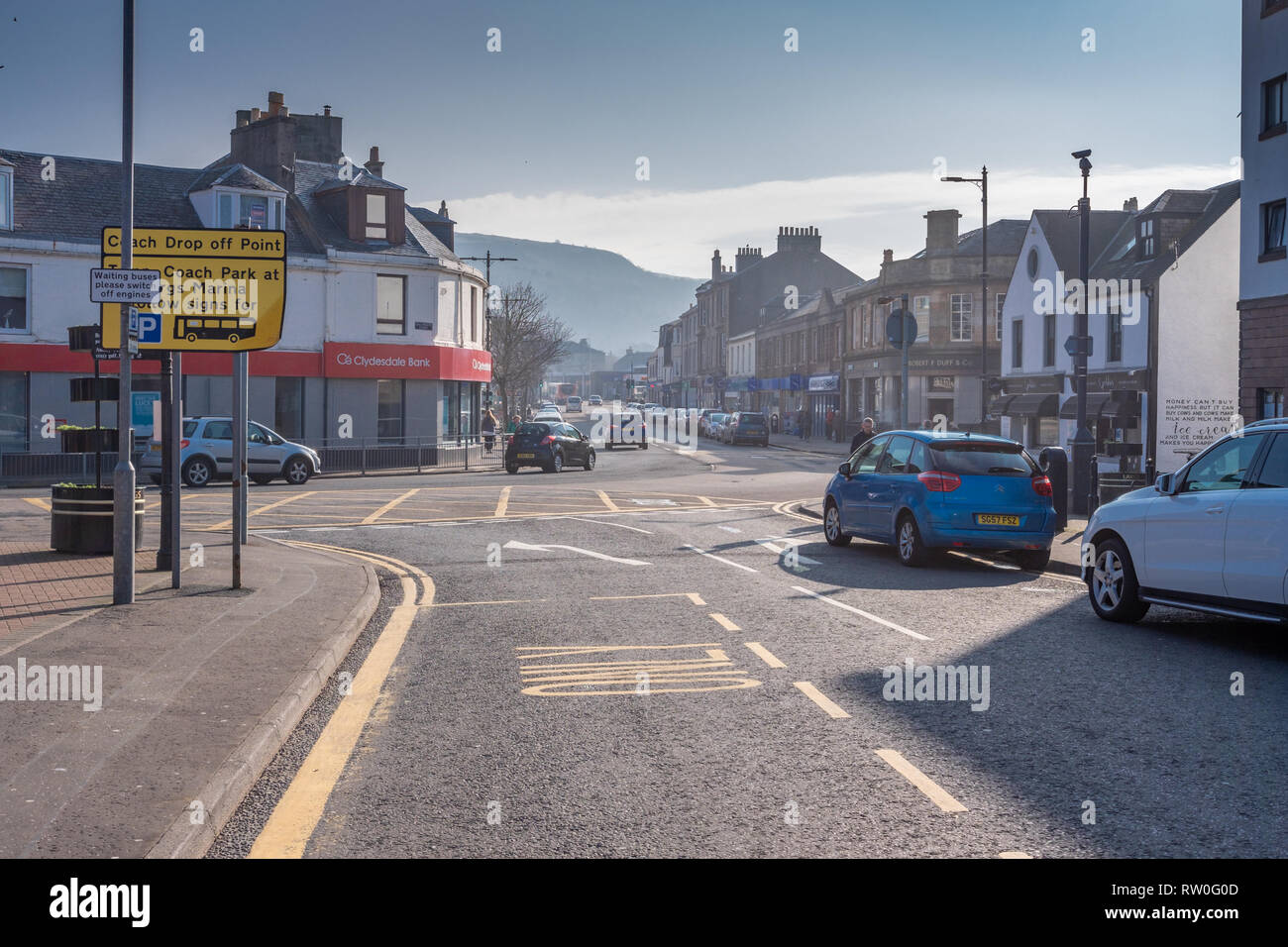 Largs main street hi-res stock photography and images - Alamy