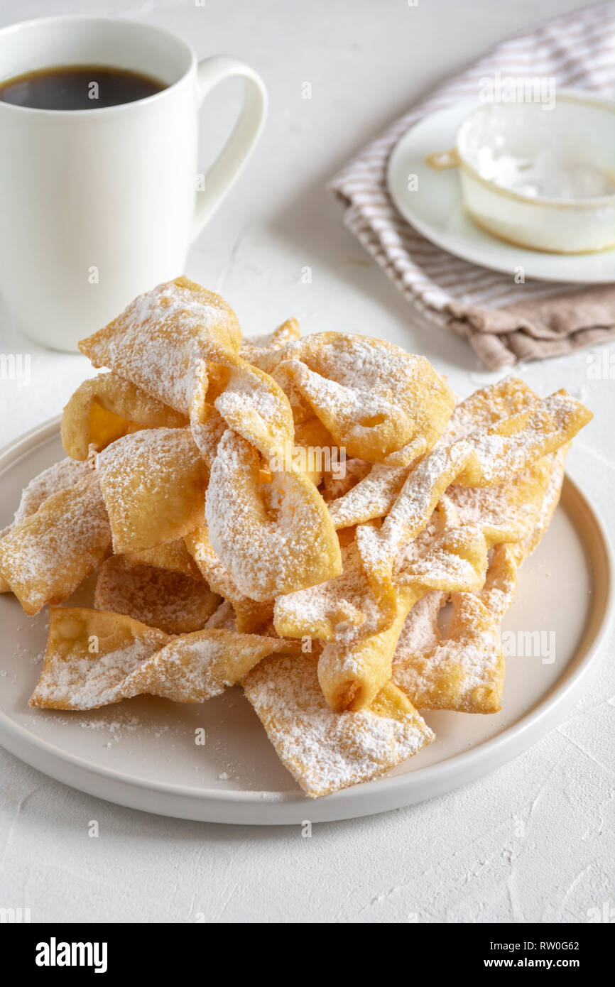 Faworki, Chrusty, Angel Wings - traditional Polish pastries served ...
