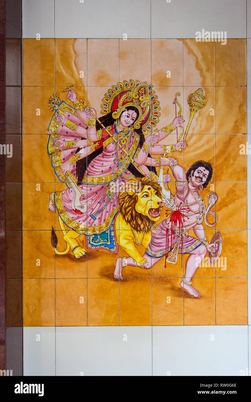 Hindu wall tile hi-res stock photography and images - Alamy