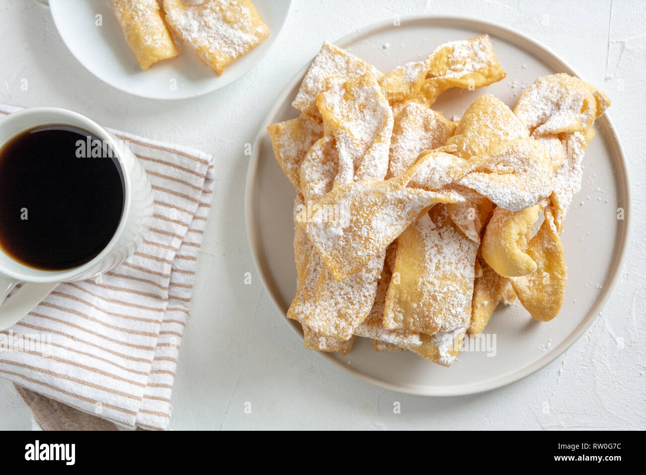 Faworki, Chrusty, Angel Wings - traditional Polish pastries served ...
