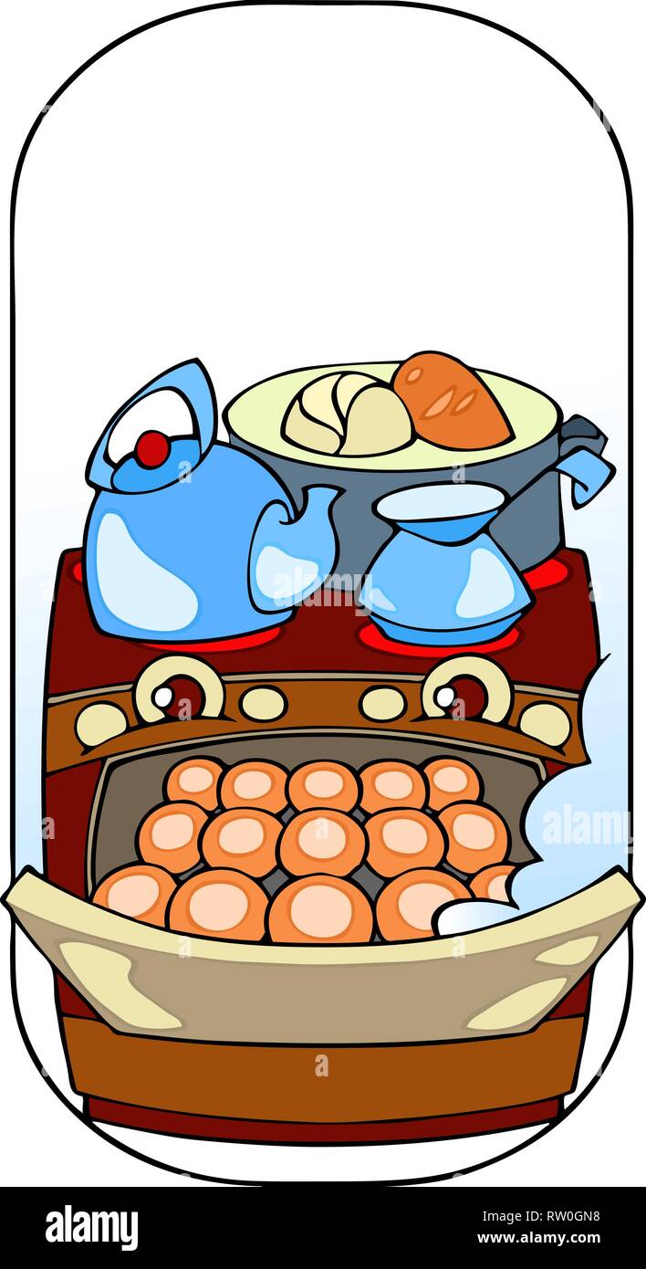 Heat in cooking Stock Vector Images - Alamy