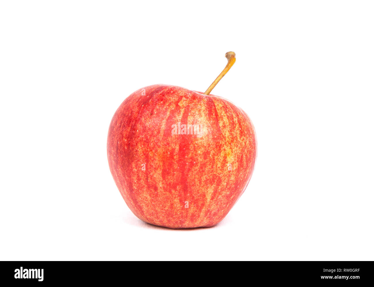 Single apple isolated on white bckground Stock Photo - Alamy
