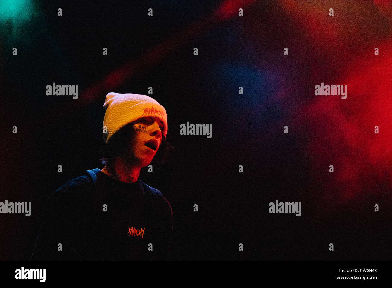 Denmark, Copenhagen - February 28, 2019. The American rapper and ...