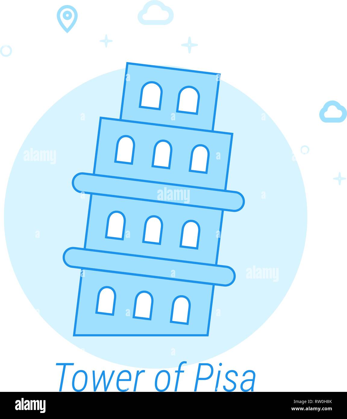 Pixel tower Stock Vector Images - Alamy