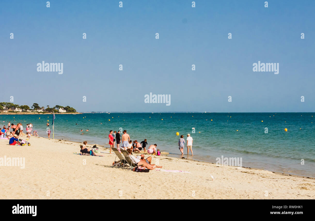 Carnac beach hi-res stock photography and images - Alamy