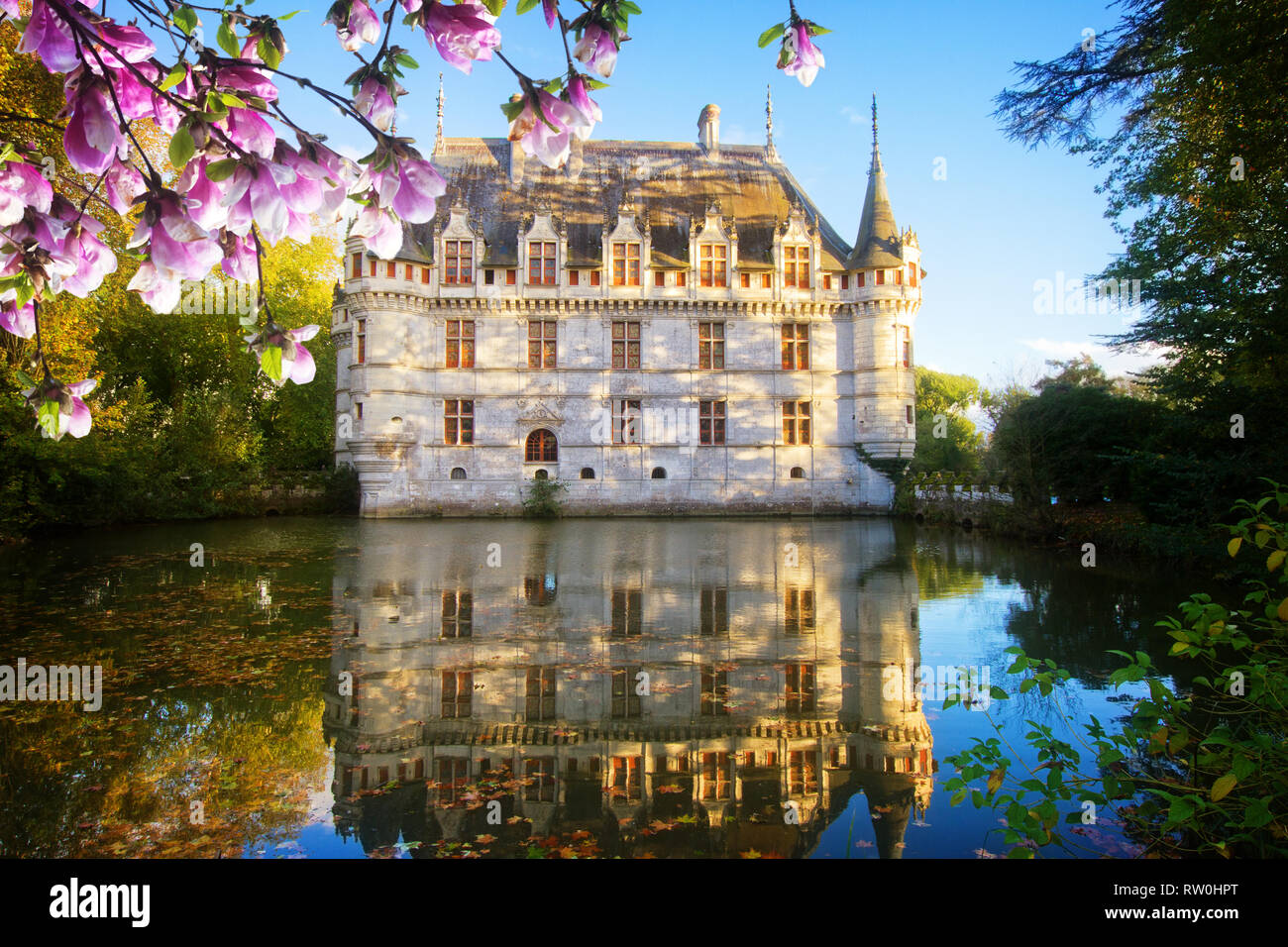 Chateau azay le rideau hi-res stock photography and images - Alamy