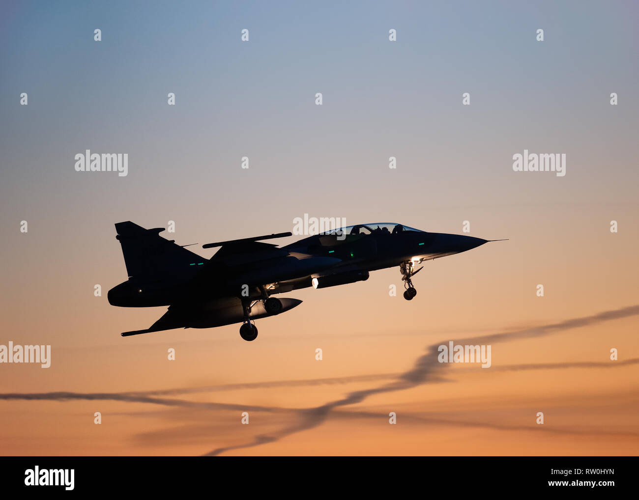 Saab JAS 39 Gripen is a Swedish built 4th generation single engine jet ...