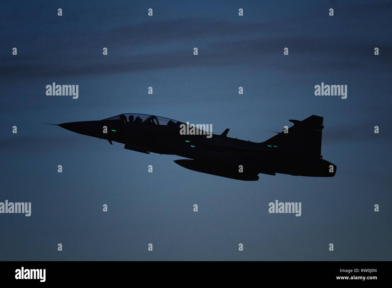 Saab JAS 39 Gripen is a Swedish built 4th generation single engine jet ...