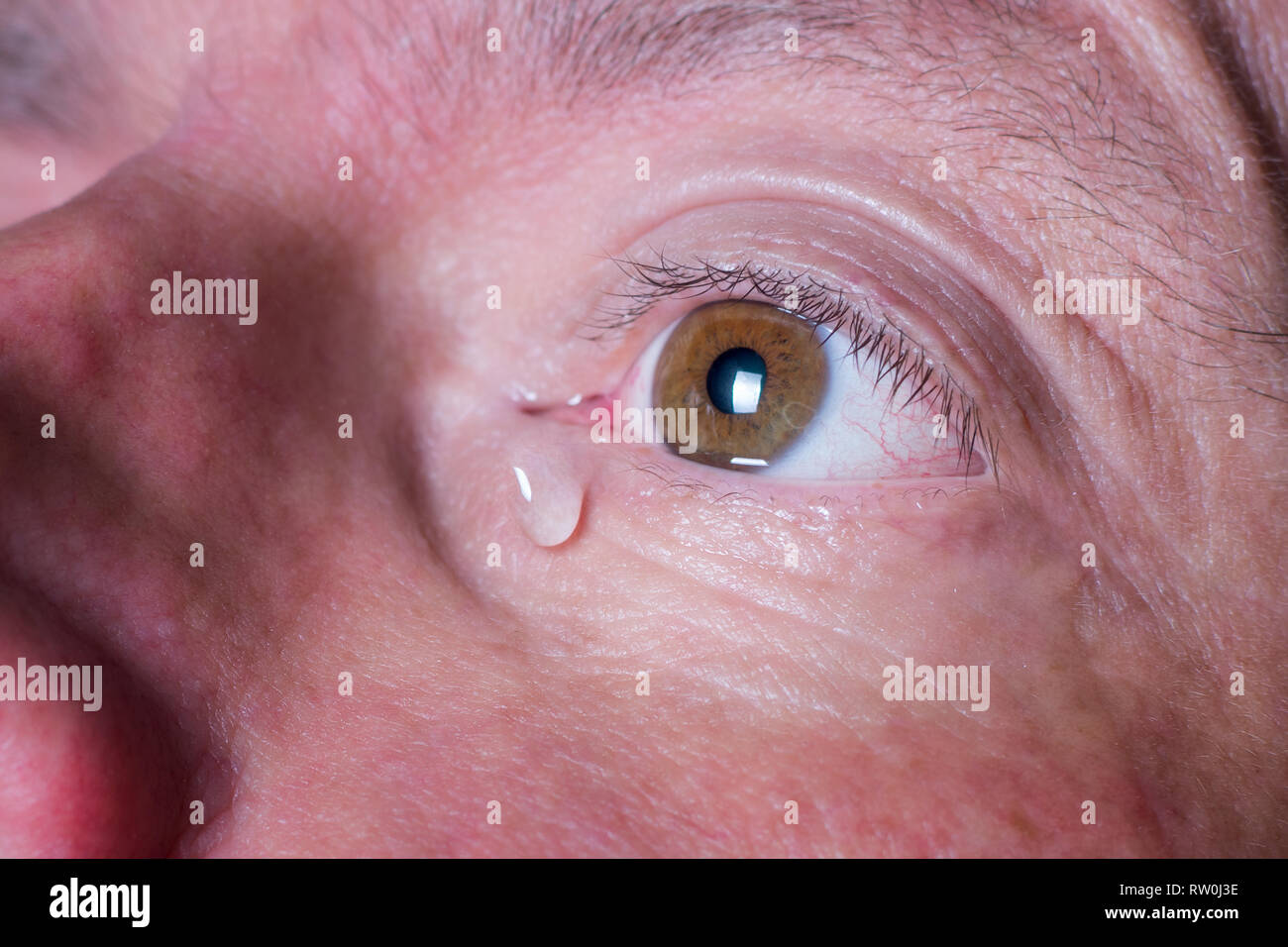 Sadness and depression and tear hi-res stock photography and images - Alamy