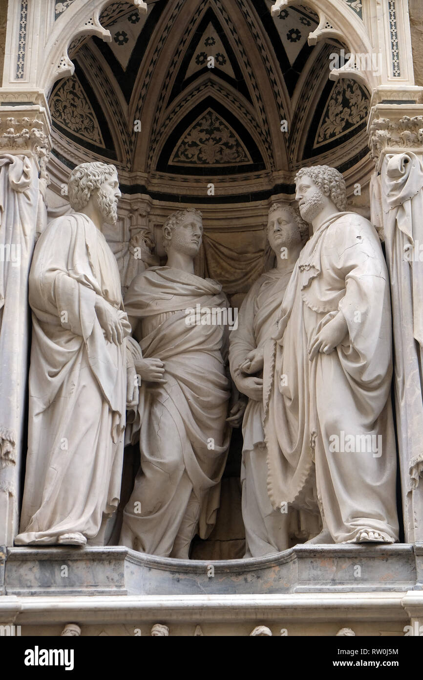 Nanni di banco facade of the orsanmichele hi-res stock photography and ...