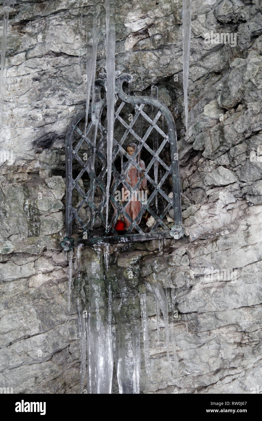 Partnachklamm in Garmisch-Partenkirchen / Germany Stock Photo - Alamy