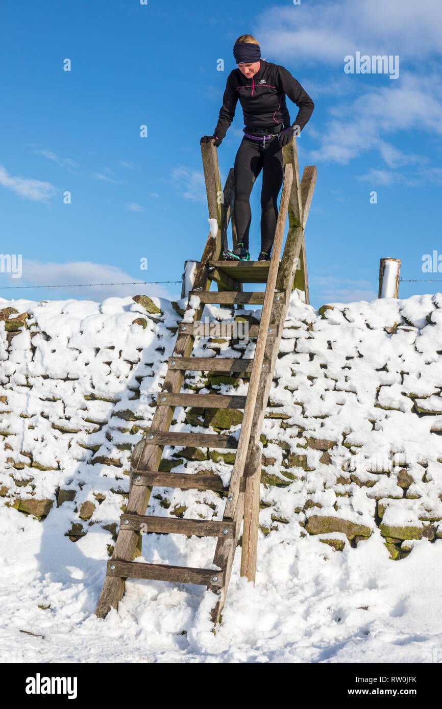 Ladder in stone hi-res stock photography and images - Alamy