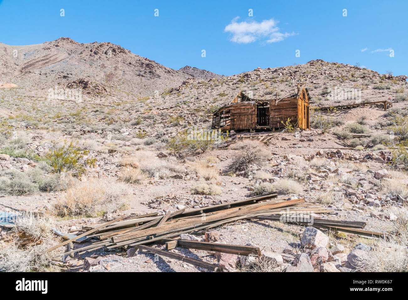 Death valley house ghost town hi-res stock photography and images - Alamy