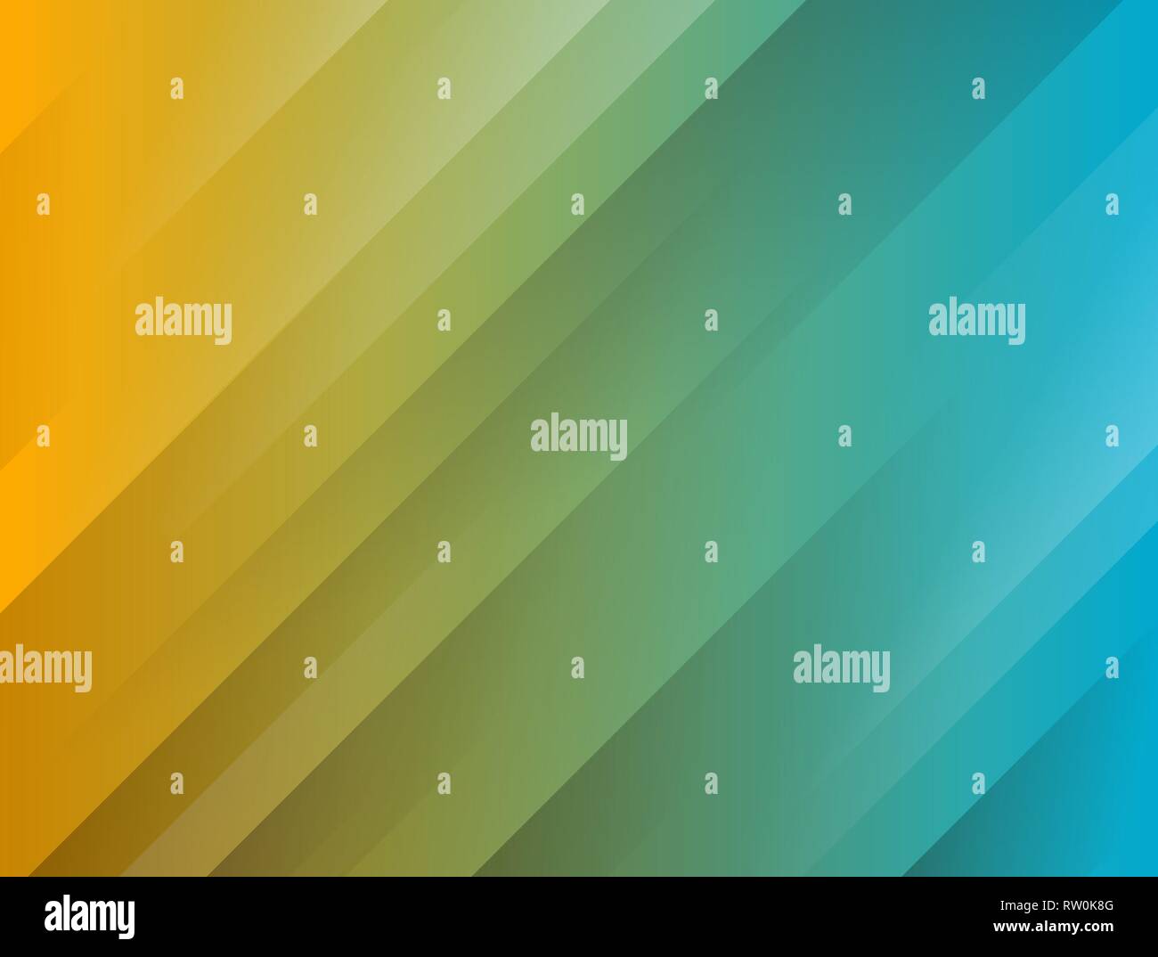 Abstract modern stripped background with shadow lines - yellow to blue ...
