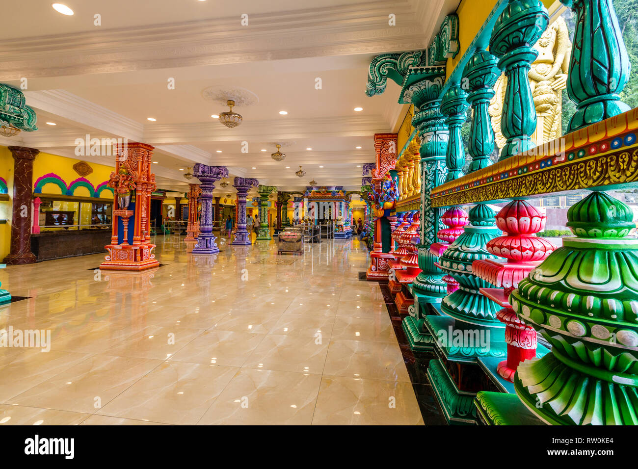 Hindu Temple Interior Images