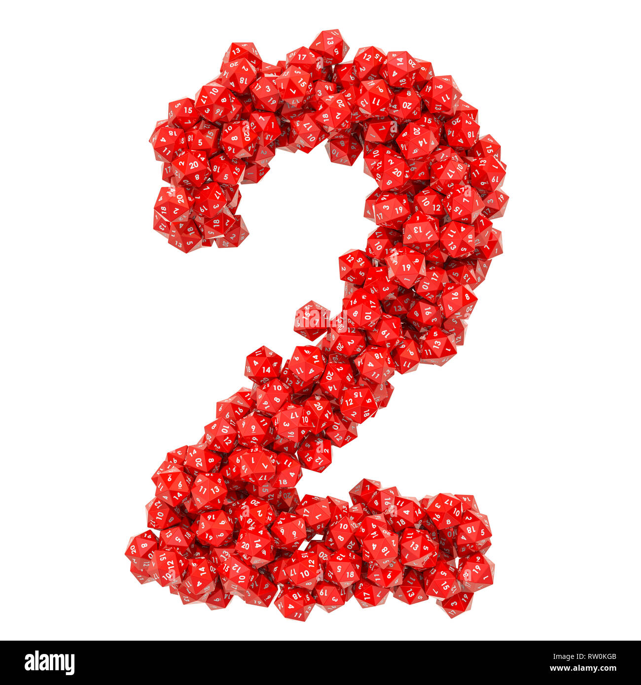 Dice number 2 hi-res stock photography and images - Alamy