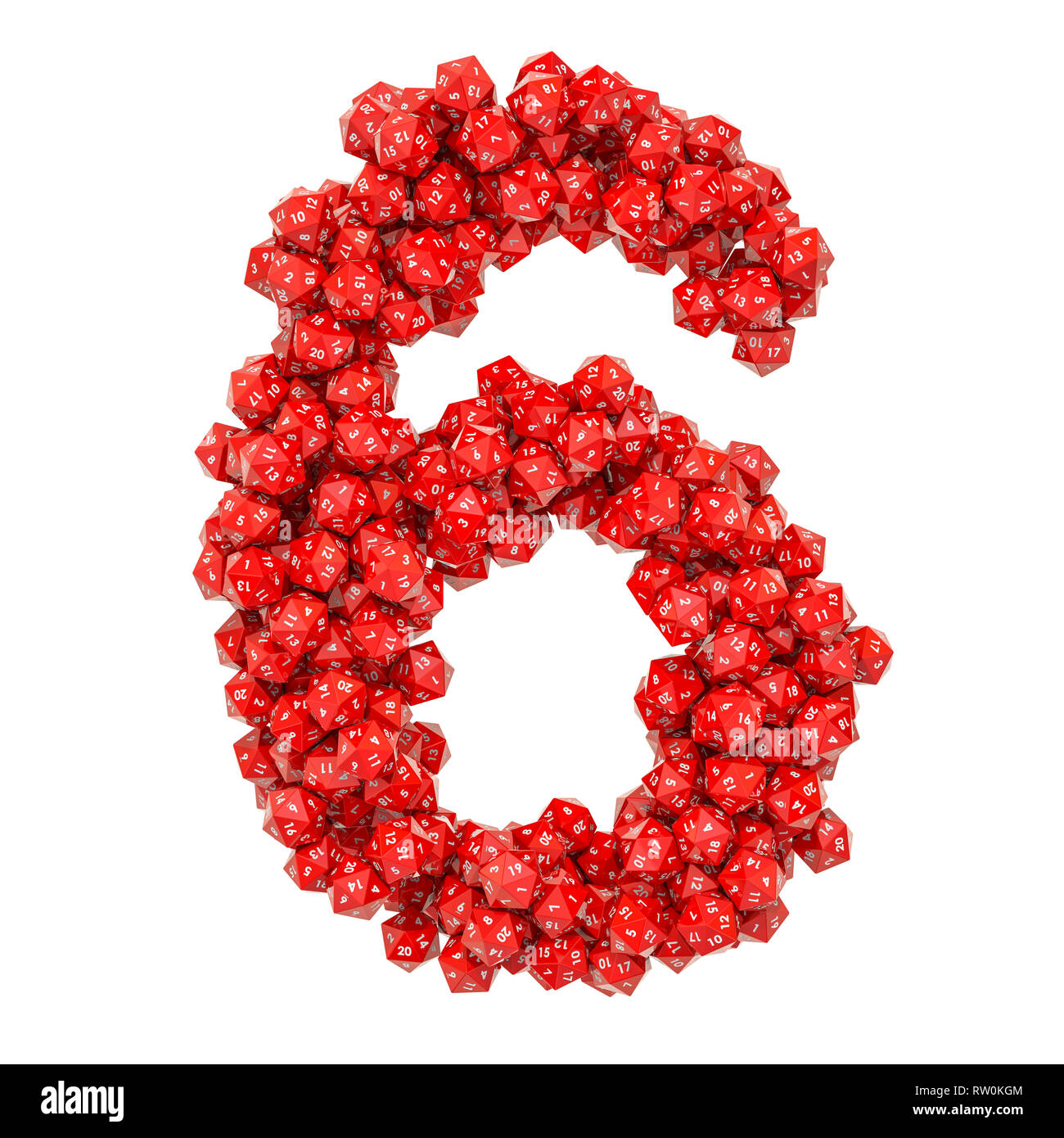 6 sided dice Cut Out Stock Images & Pictures - Alamy