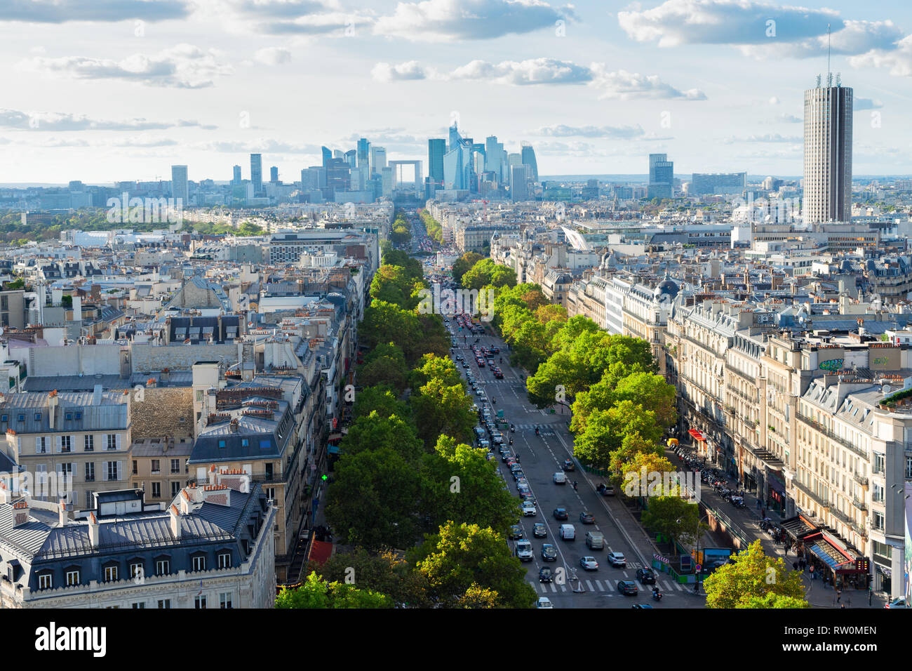 skyline of Paris, France Stock Photo - Alamy