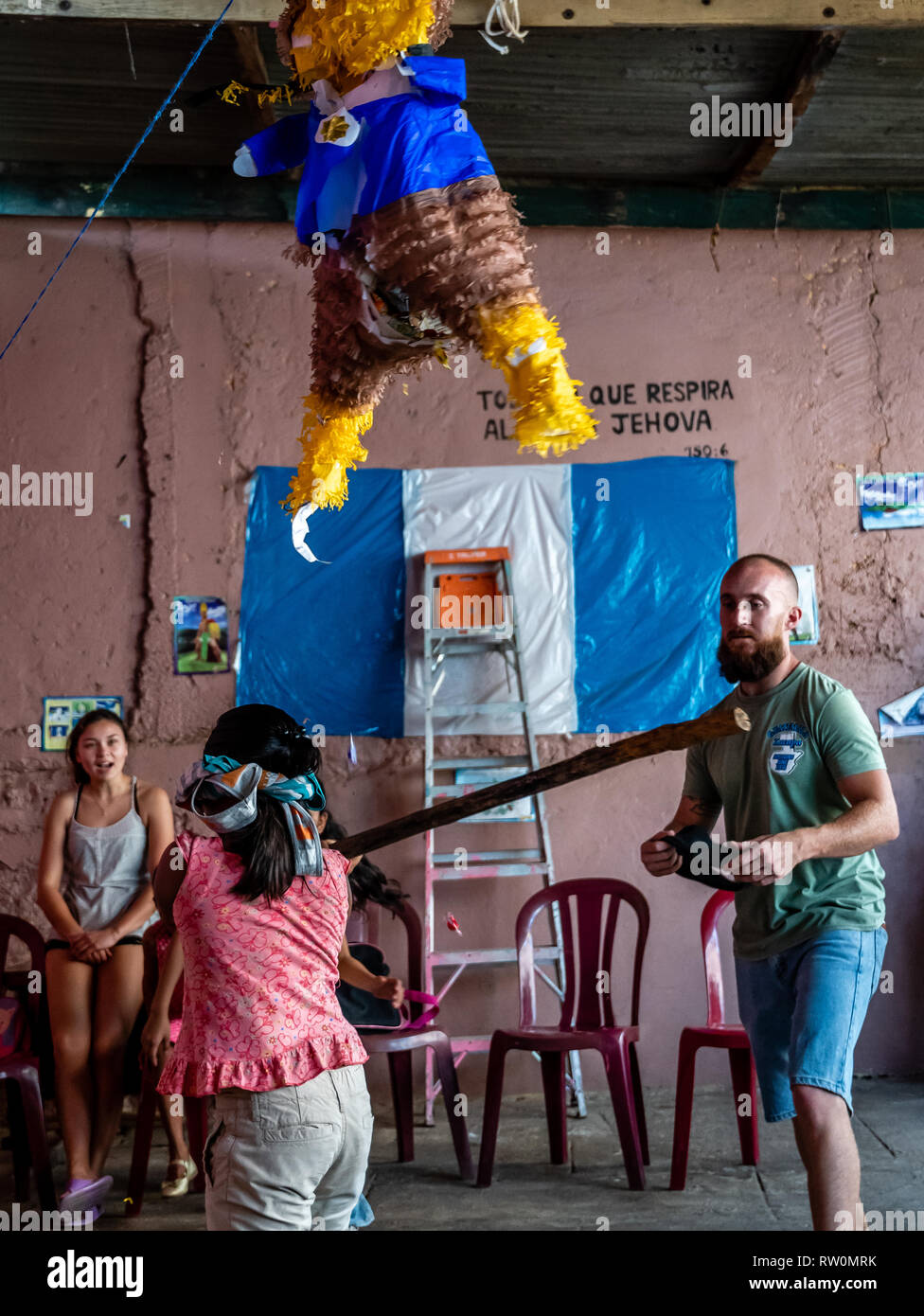 Child candy pinata hi-res stock photography and images - Alamy