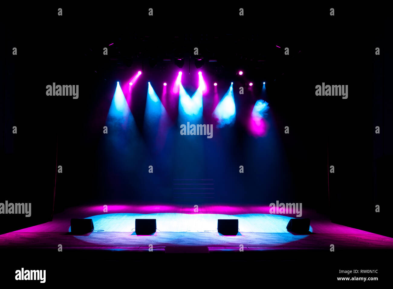 Real Spotlight On Stage