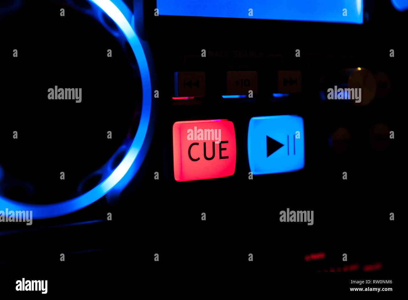 Music player buttons play pause hi-res stock photography and images - Alamy