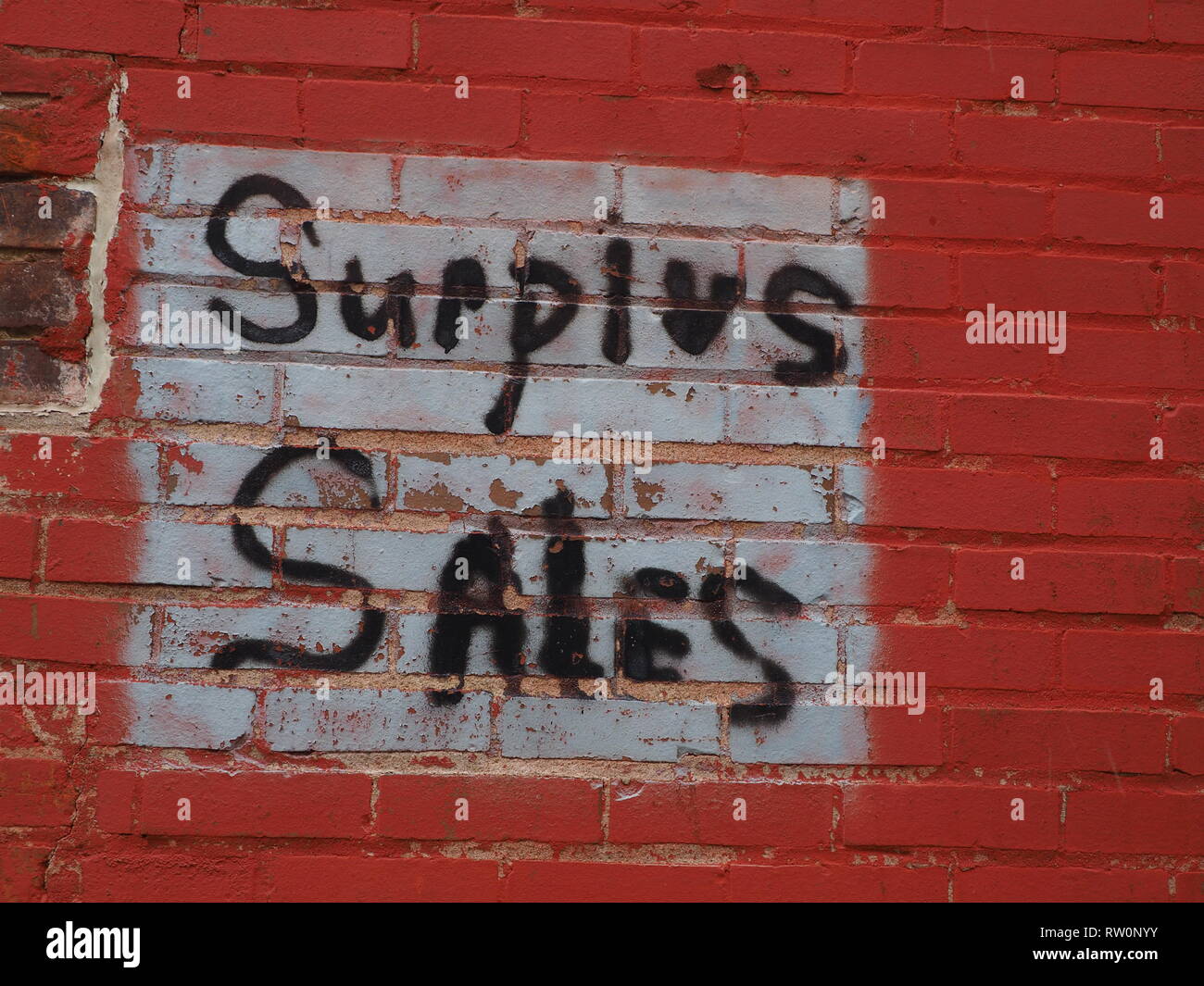 Surplus paint hi-res stock photography and images - Alamy