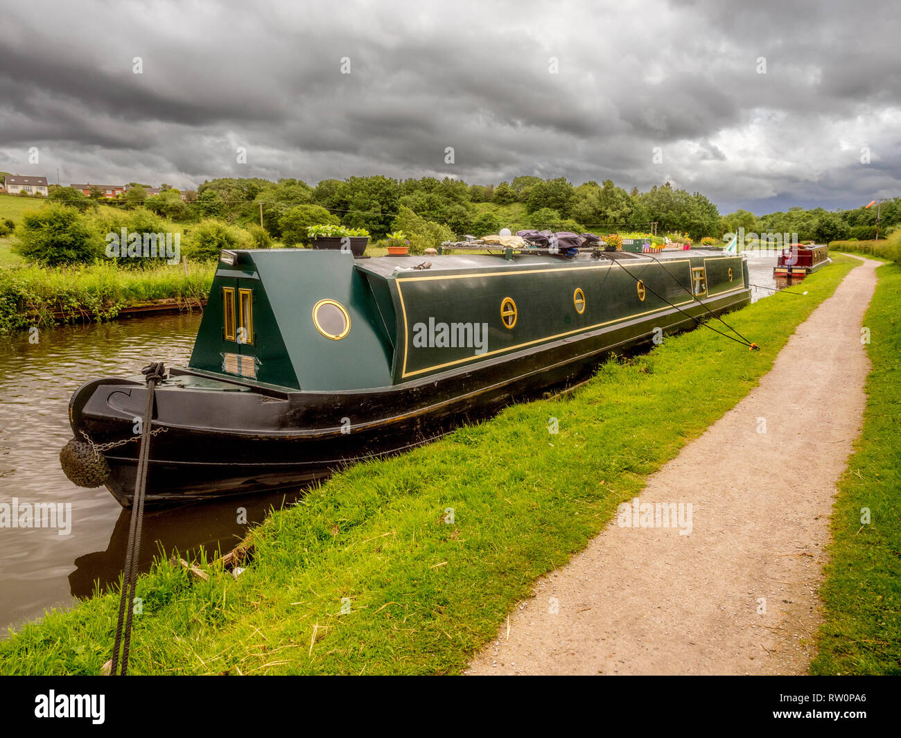 Leeds and Liverpool Canal at Chorley, Lancashire, UK Stock Photo - Alamy