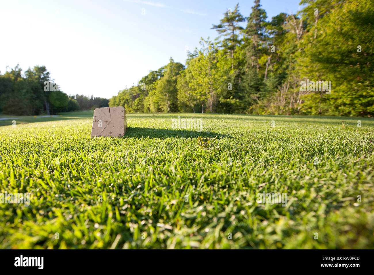 Blue tee box hi-res stock photography and images - Alamy